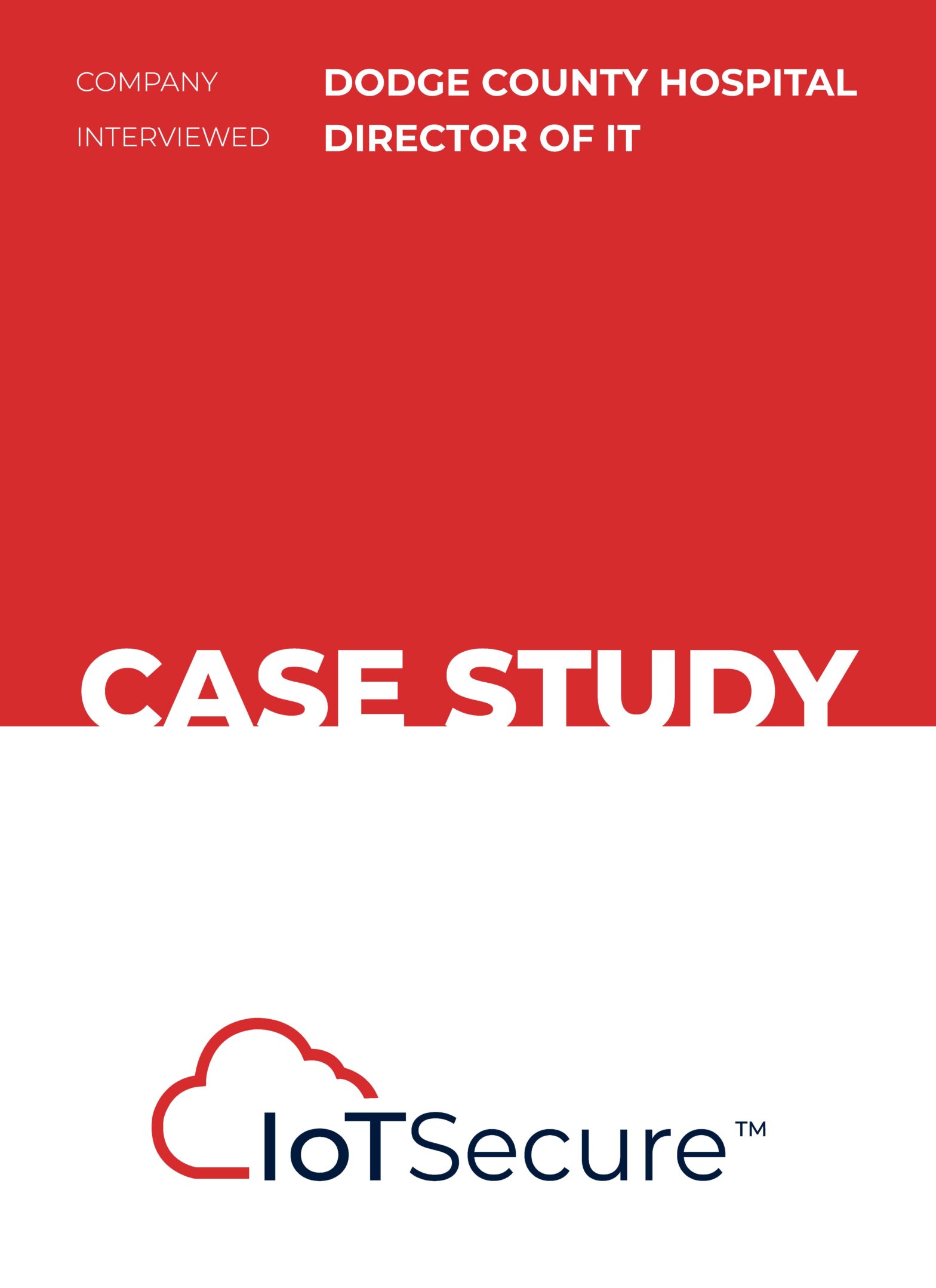 IoTSecure - IoT security that's better, faster and more affordable